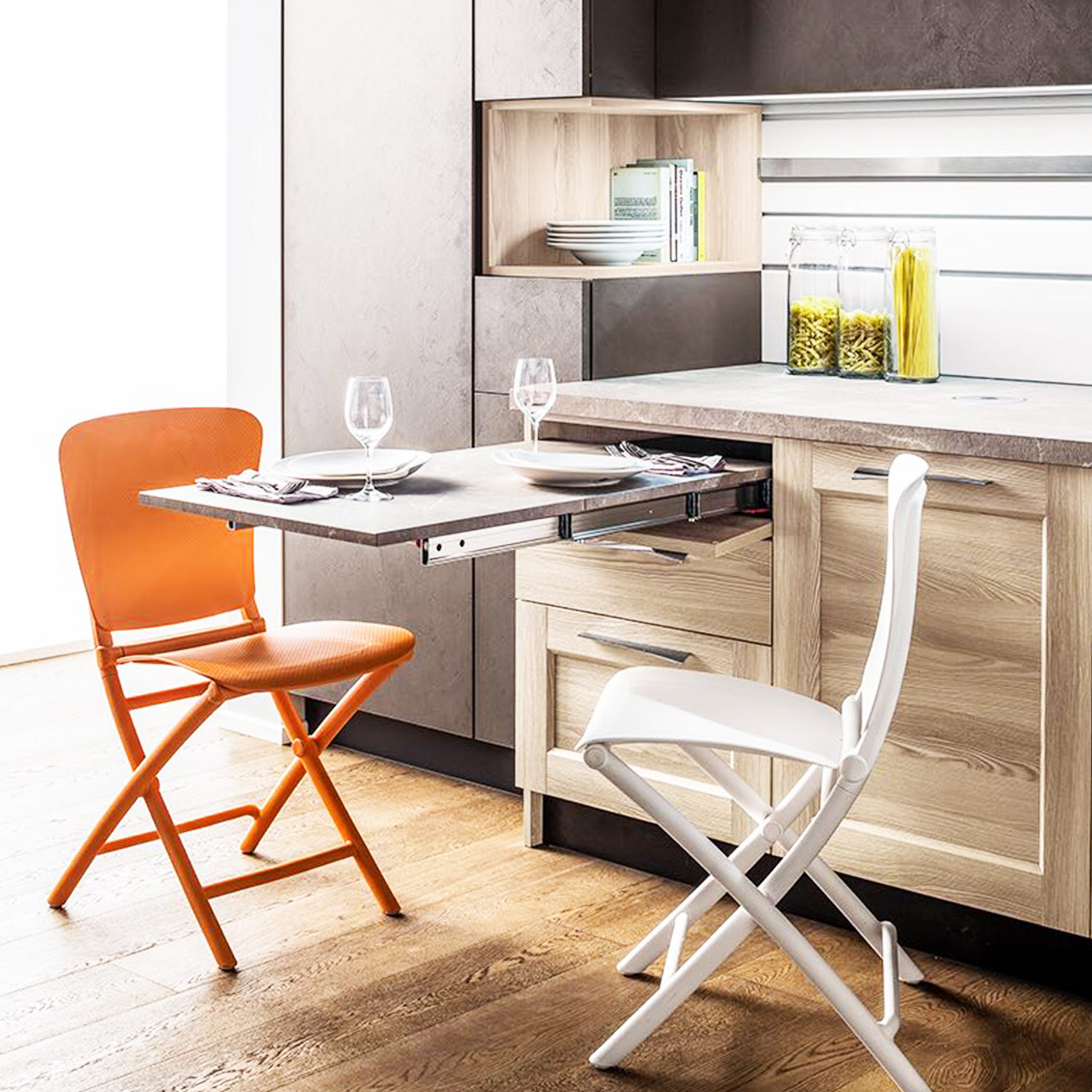 Corner sliding table slides - HR Plus