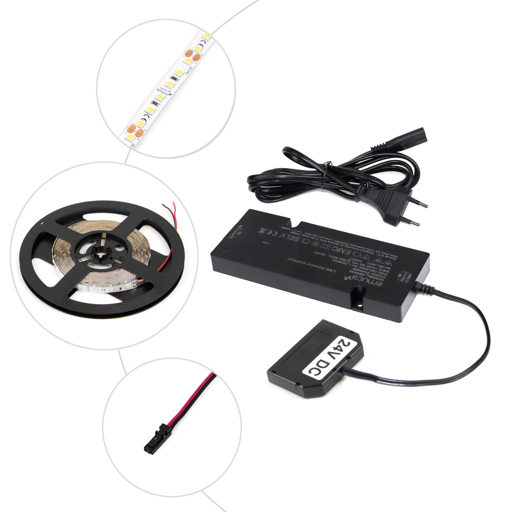 Constant-voltage converter for LED lights (24V DVC) - HR Plus