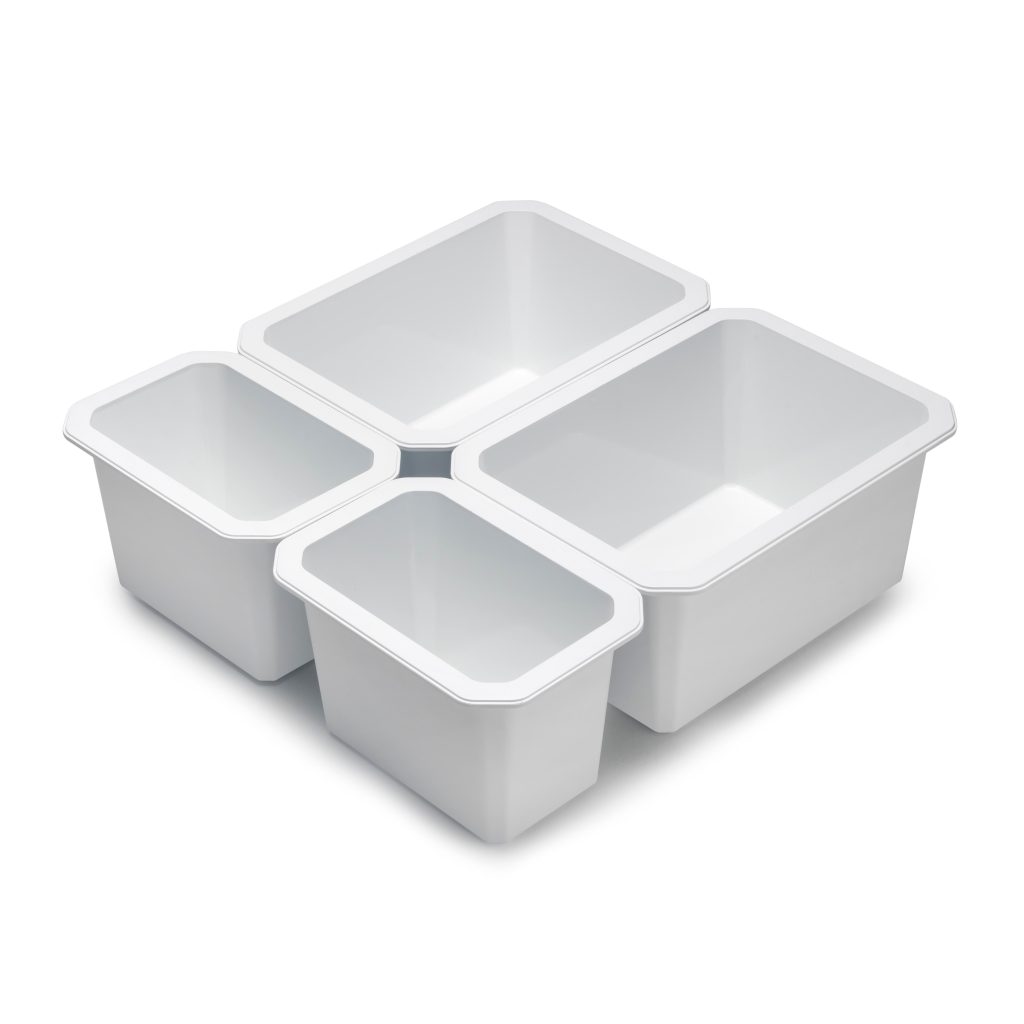 Tidy bathroom drawer organizer cubes - HR Plus